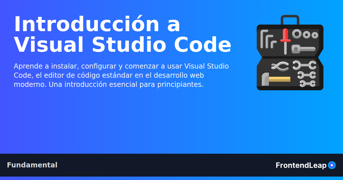 Introducción a Visual Studio Code